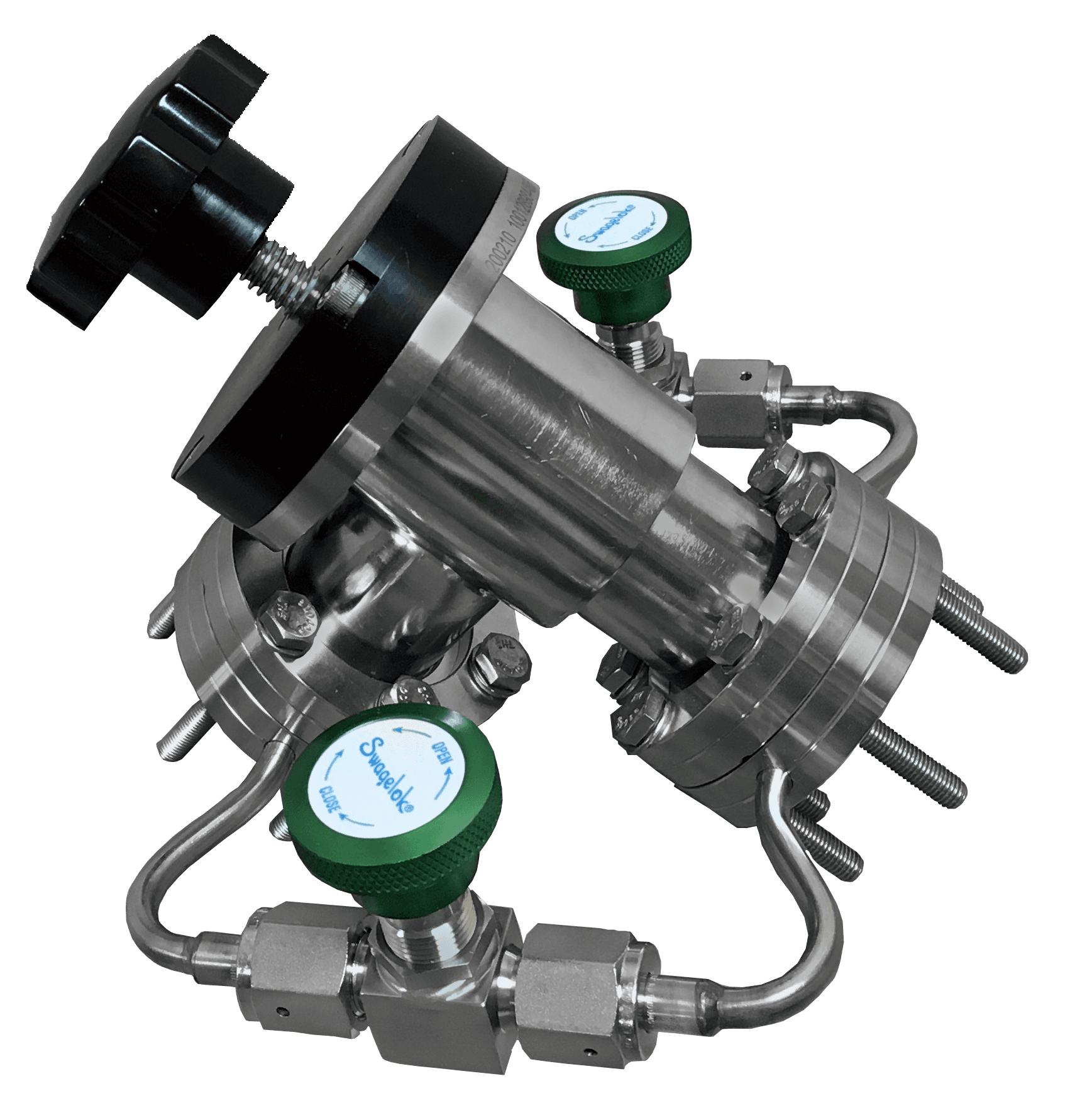 High Conductance Valve with Pressure Reduction Bypass(es)